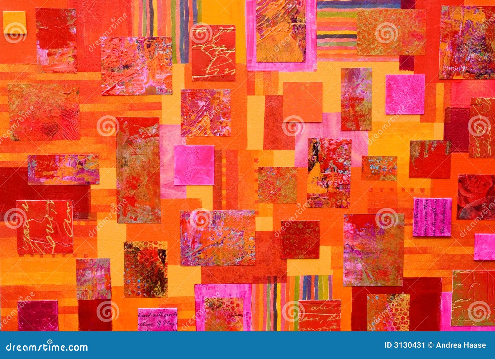 Colorful art collage stock illustration. Illustration of colored - 3130431