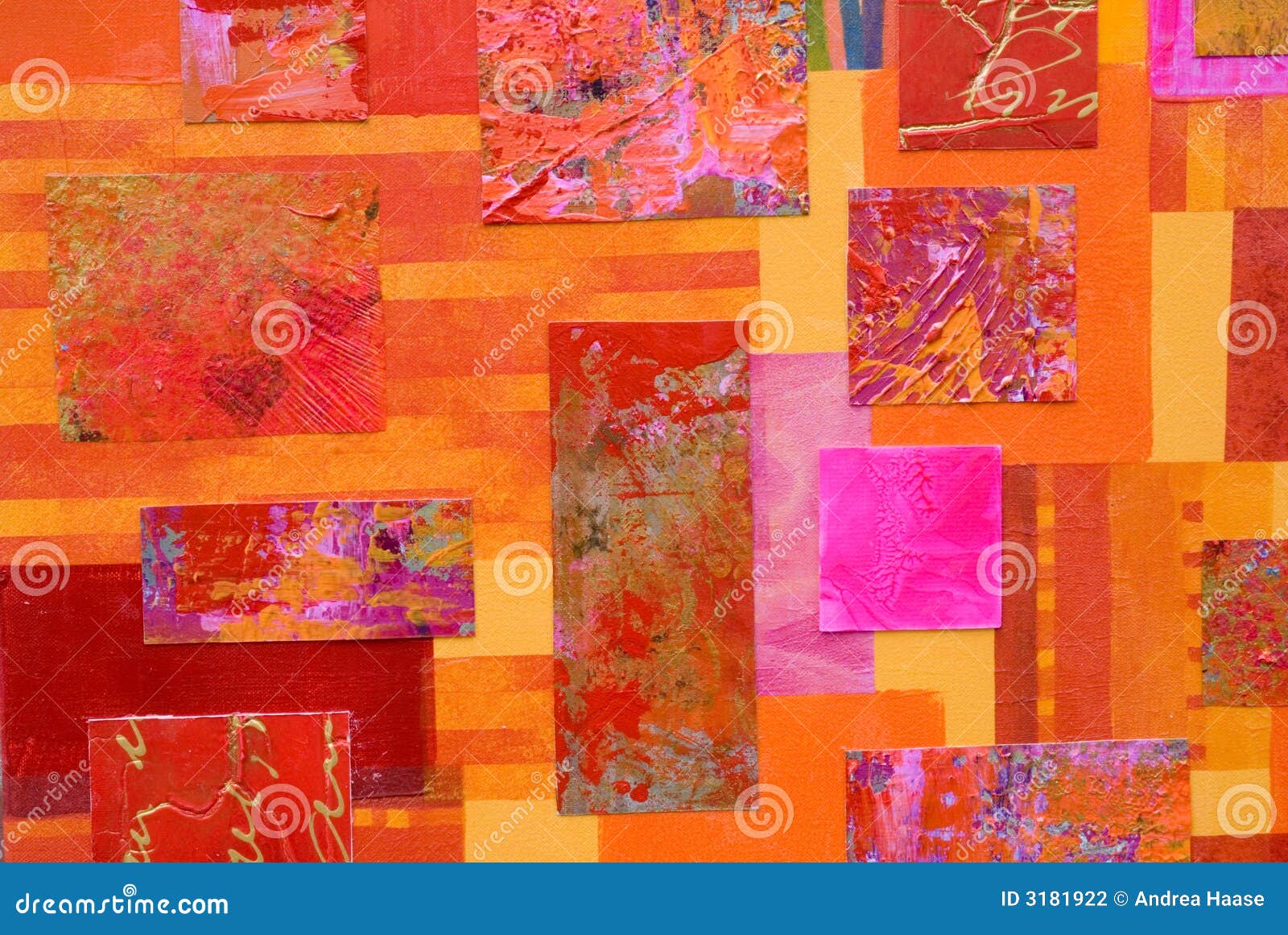 Colorful Art Collage Stock Photography | CartoonDealer.com #3181922