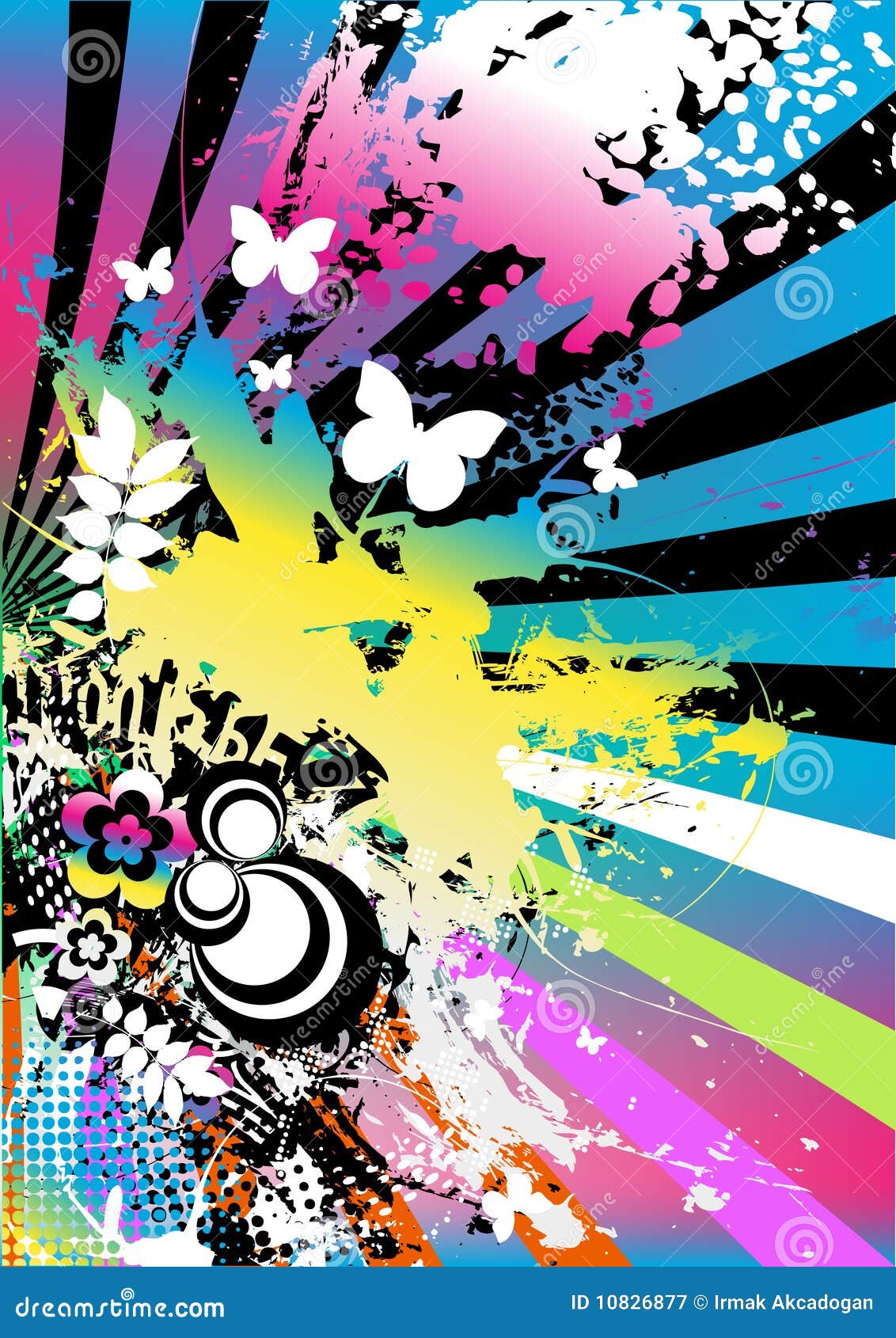 Colorful Artistic Background Stock Vector - Illustration of abstractly ...