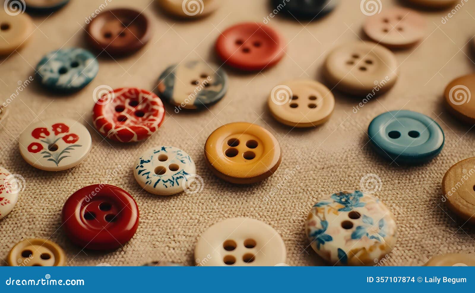 Colorful Assorted Buttons Fabric Texture Background Royalty Free Image Stock Illustration ...