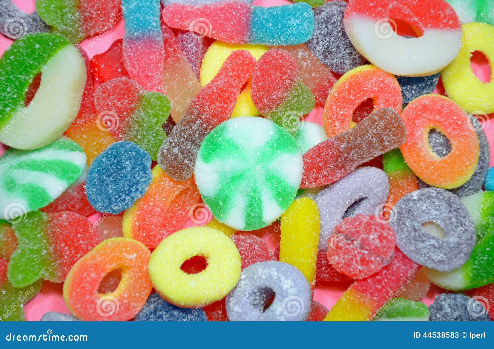 Colorful Assorted Chewy Candy Stock Image - Image of sweet, sticky ...