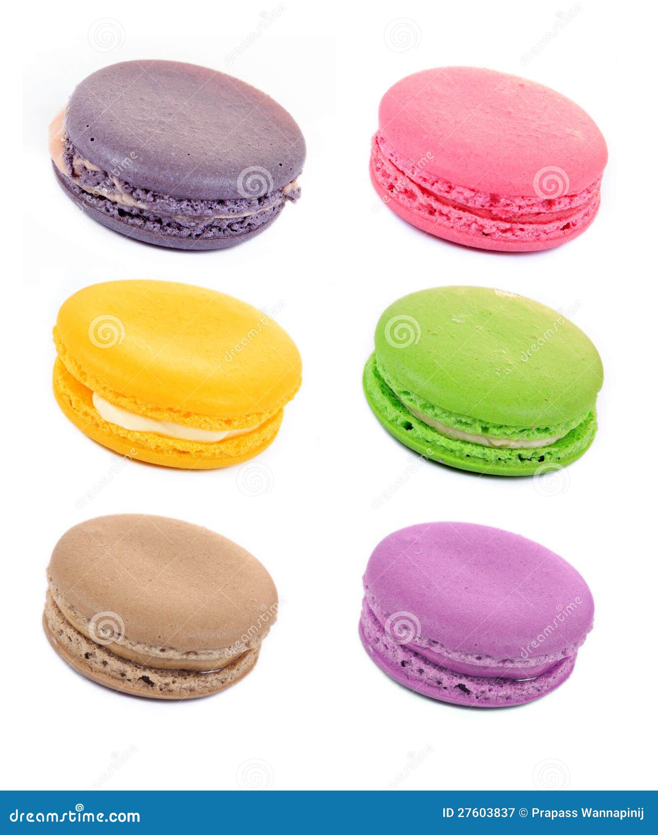 Colorful Assorted Macaroons Royalty-Free Stock Photo | CartoonDealer ...