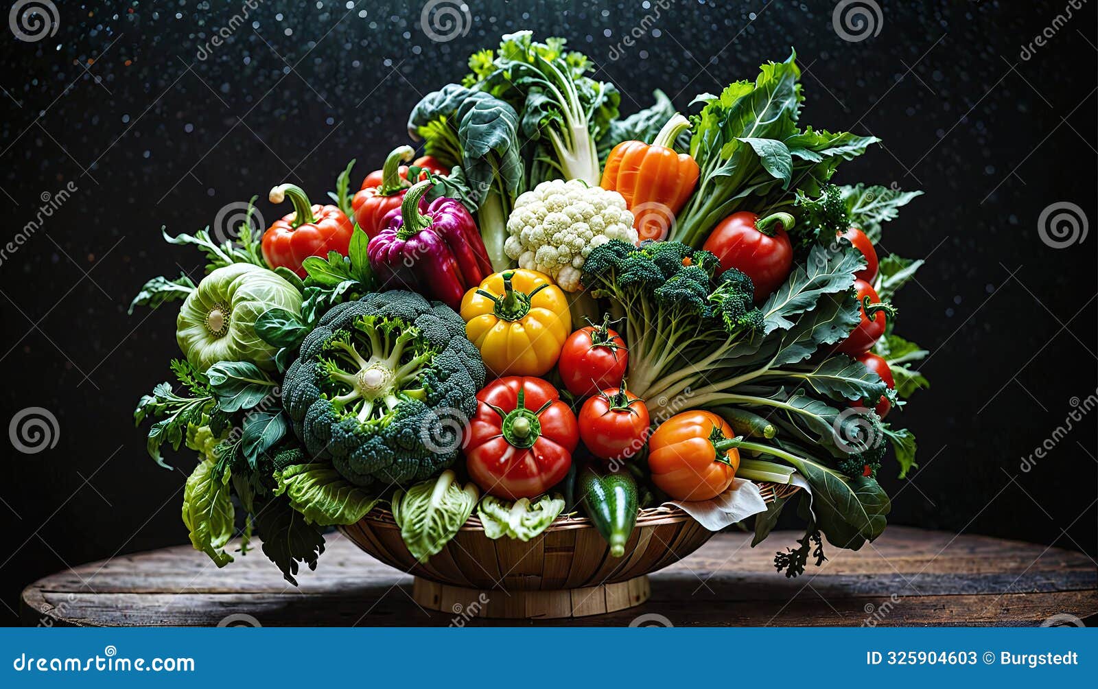 A Colorful Assortment of Different Types of Vegetables that Contain ...