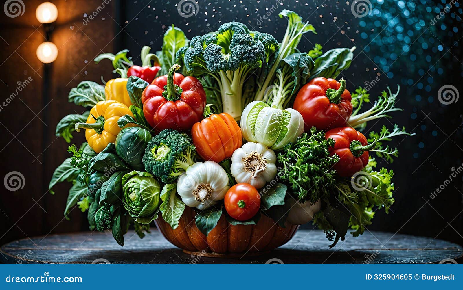A Colorful Assortment of Different Types of Vegetables that Contain ...