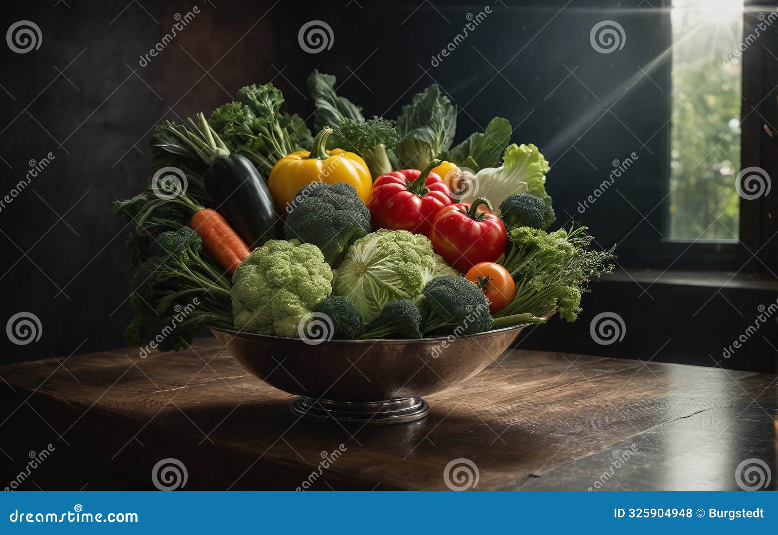 A Colorful Assortment of Different Types of Vegetables that Contain ...