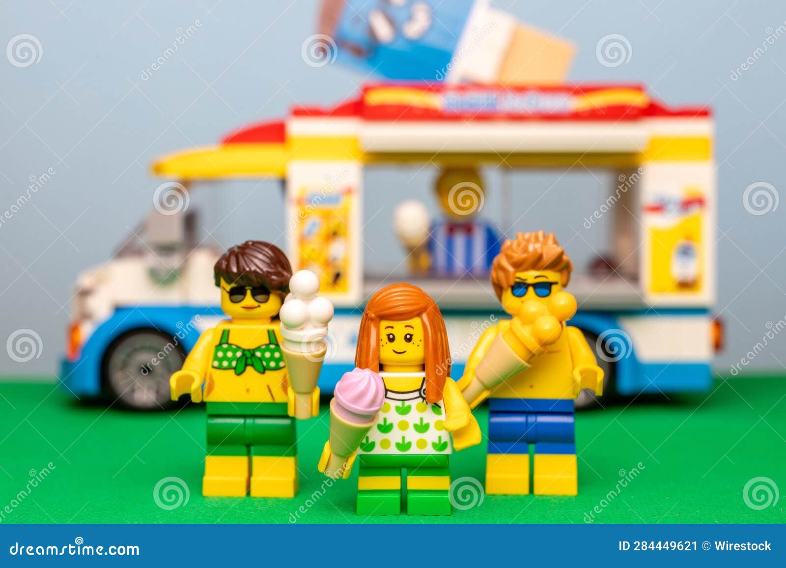Colorful Assortment of LEGO Pieces on Display Editorial Photo ...