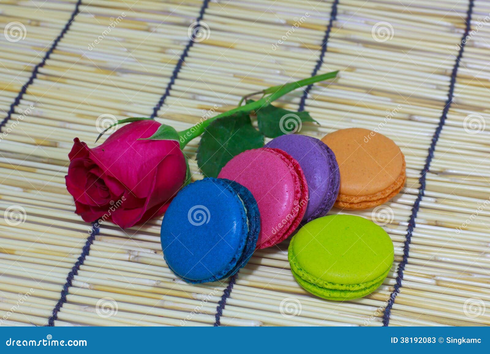 Colorful Assortment of Tea Biscuits Stock Image - Image of handmade ...
