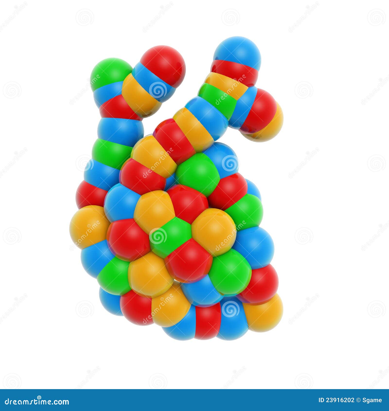 Colorful atom heart stock photo. Image of medical, dream - 23916202