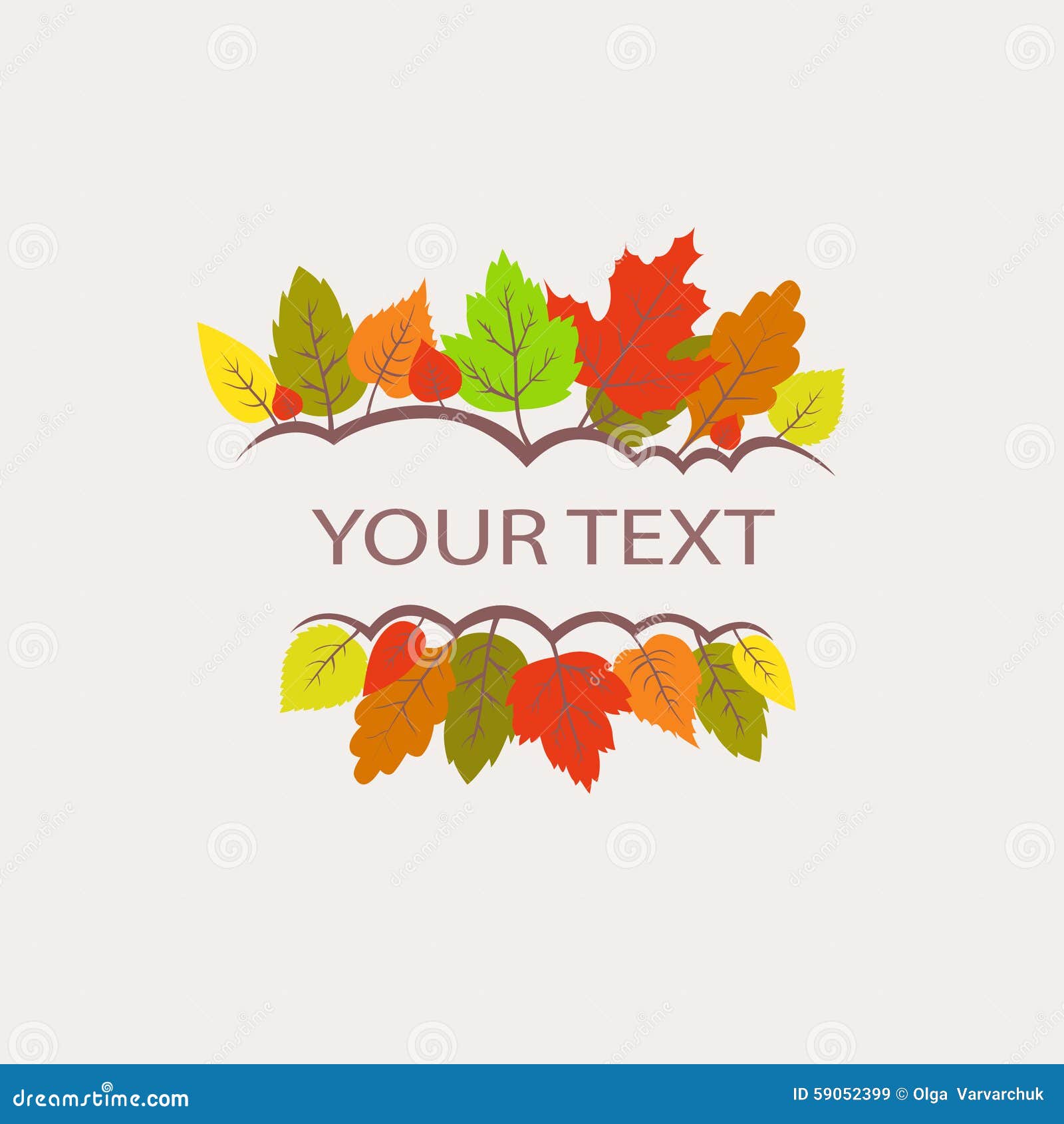 Colorful Autumn Leaves Logo Stock Vector - Illustration of beauty ...