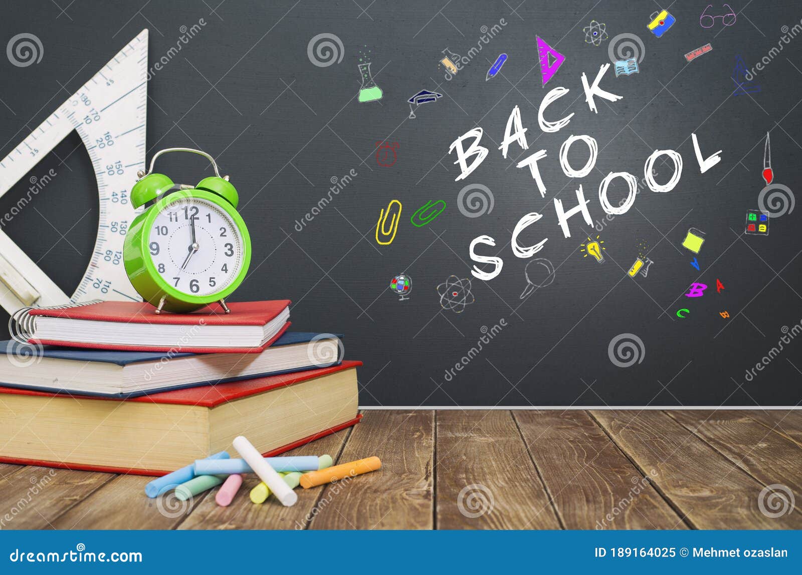 Colorful Back To School Concept Stock Image - Image of welcome ...