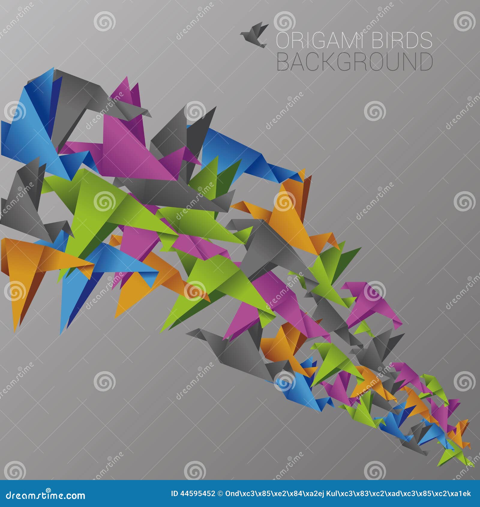 Abstract Birds Sketch Vector Seamless Pattern | CartoonDealer.com ...