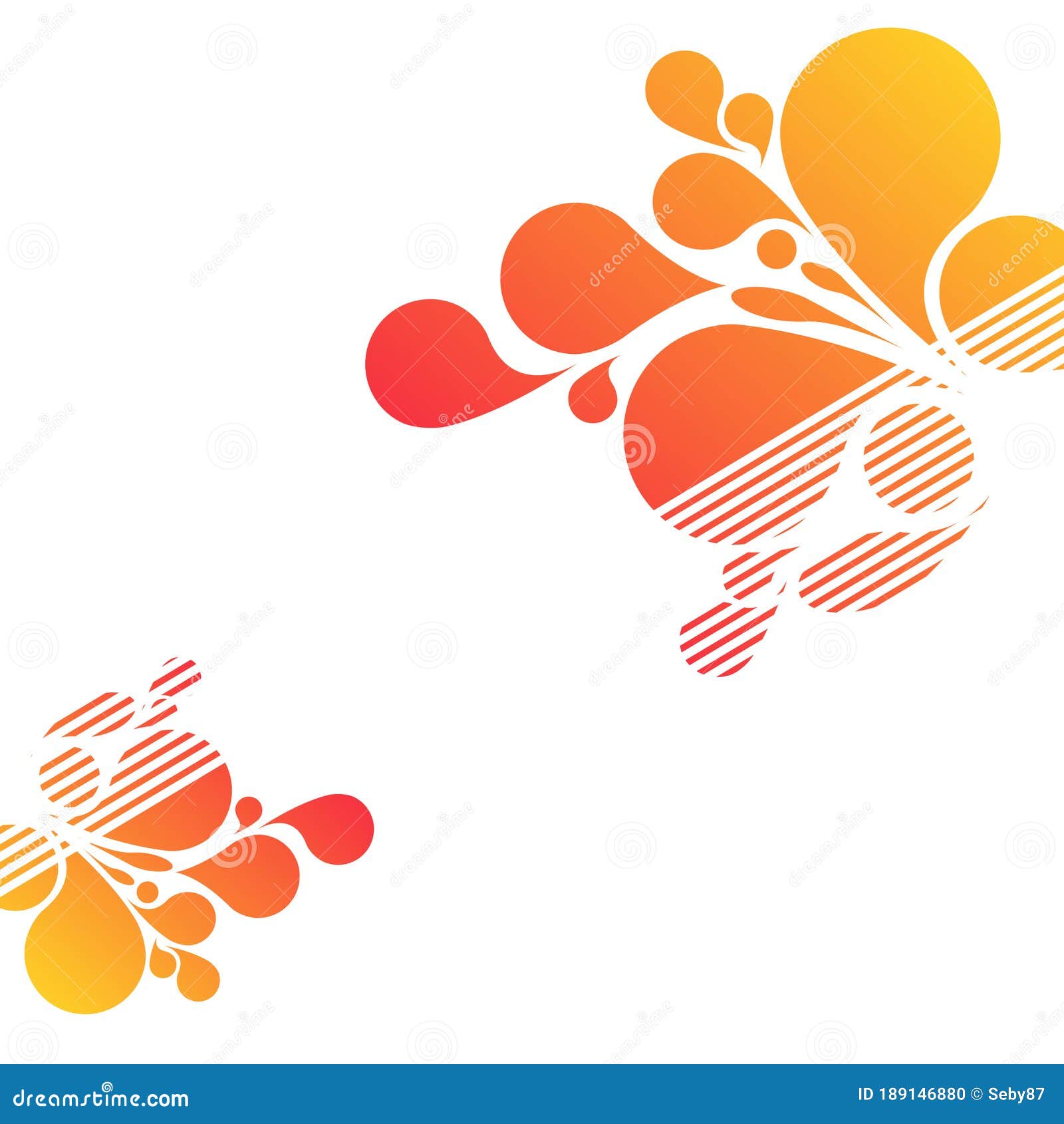 Colorful Background for Advertising, Vector Stock Vector - Illustration ...