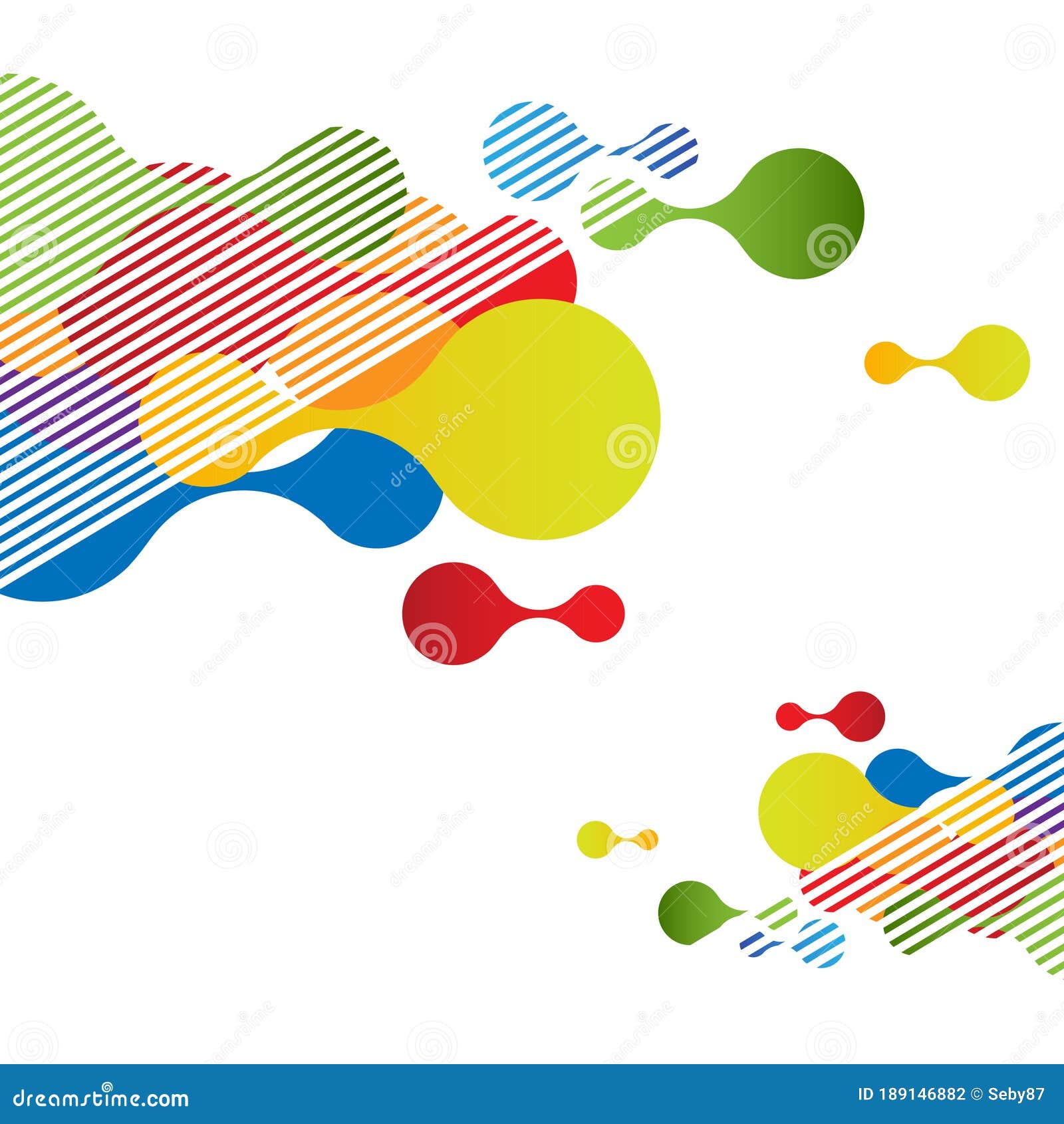 Colorful Background for Advertising, Vector Stock Vector - Illustration ...