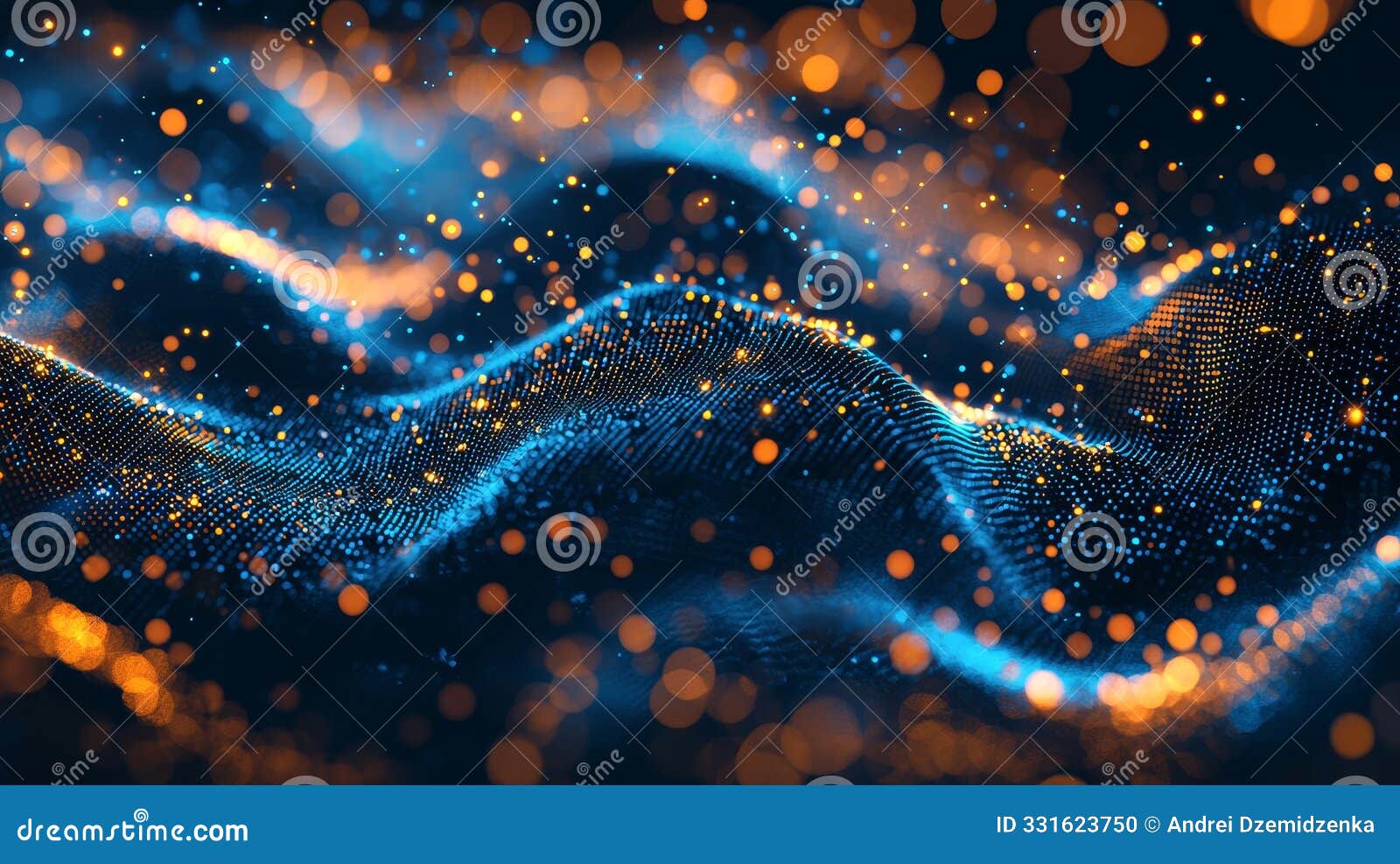 Colorful Background Blue Binary Code, a Code Used in Digital Computers, Based on a Binary Number ...