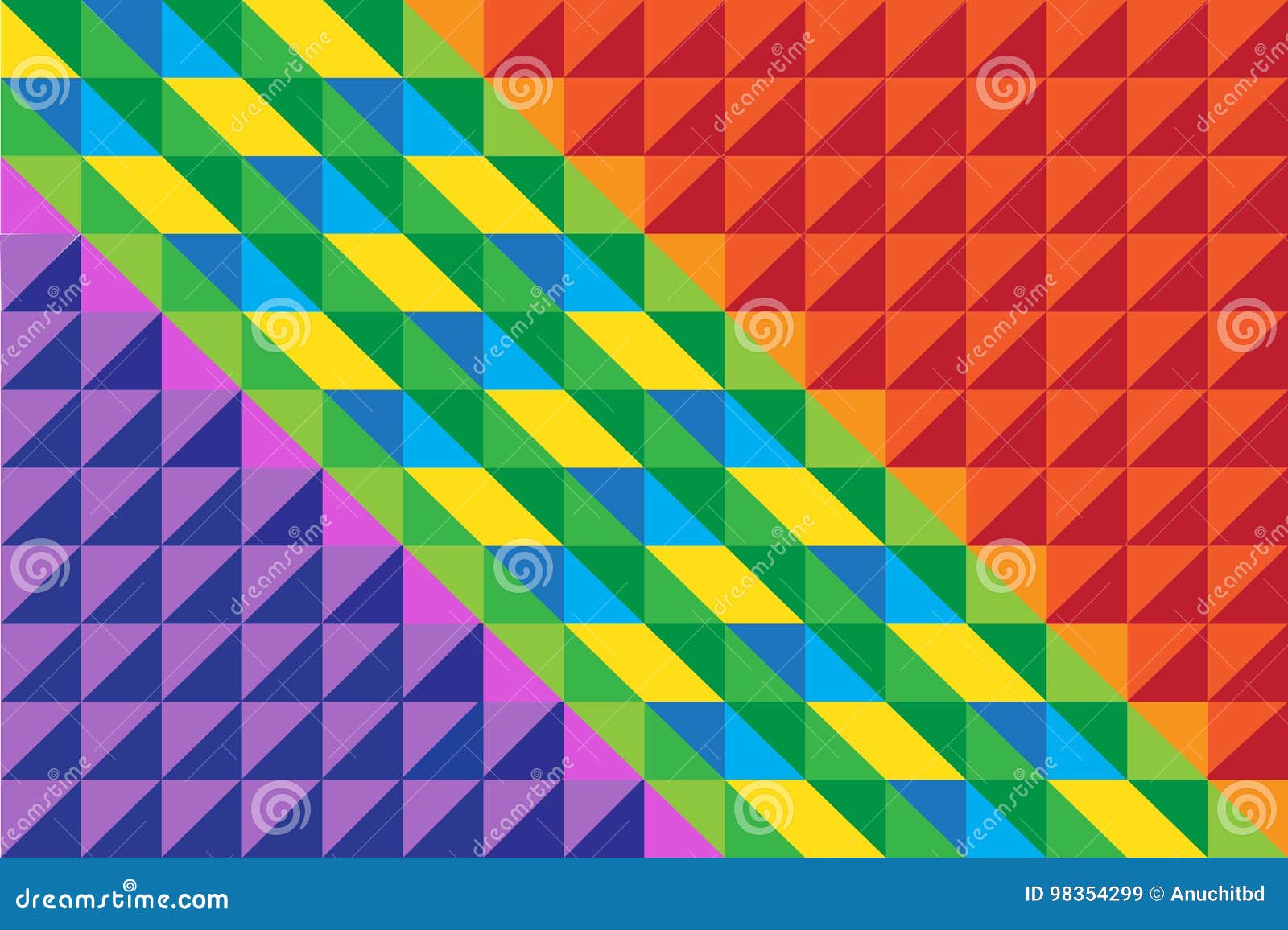 Colorful Background Cold and Hot Color Tone Stock Vector - Illustration ...