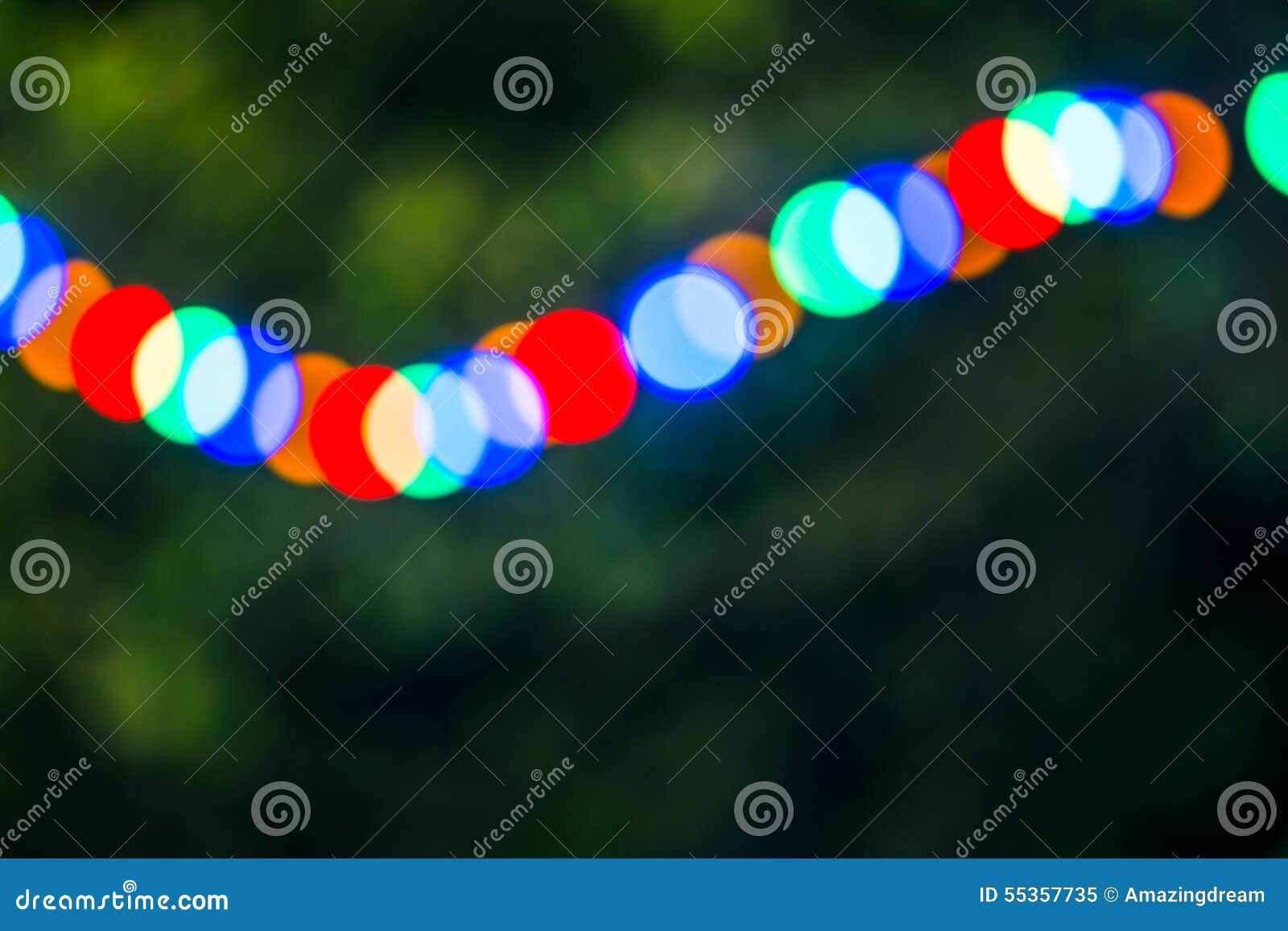 Colorful Background with Defocused Lights Stock Image - Image of ...
