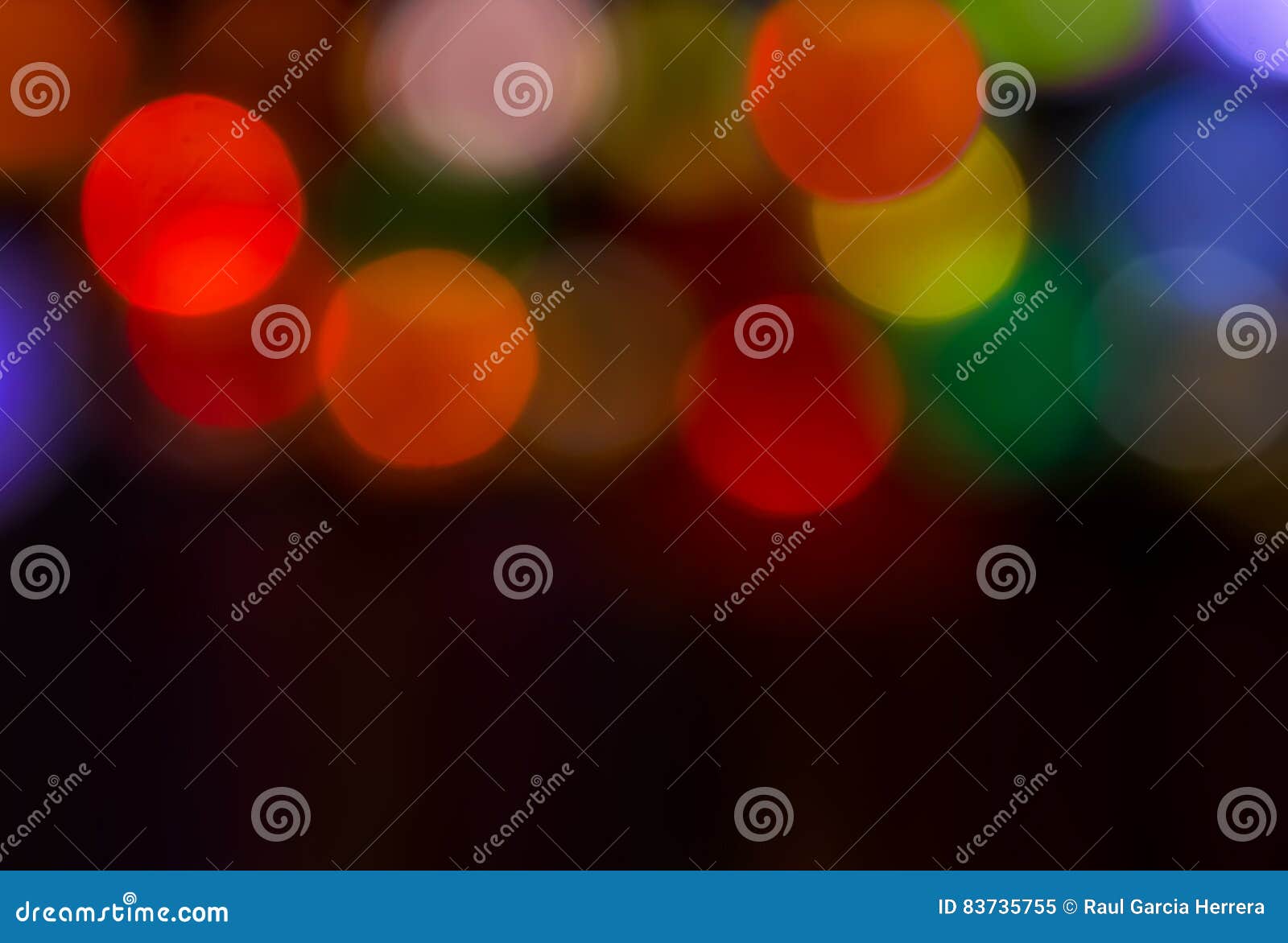 Colorful Background with Defocused Lights Stock Image - Image of ...