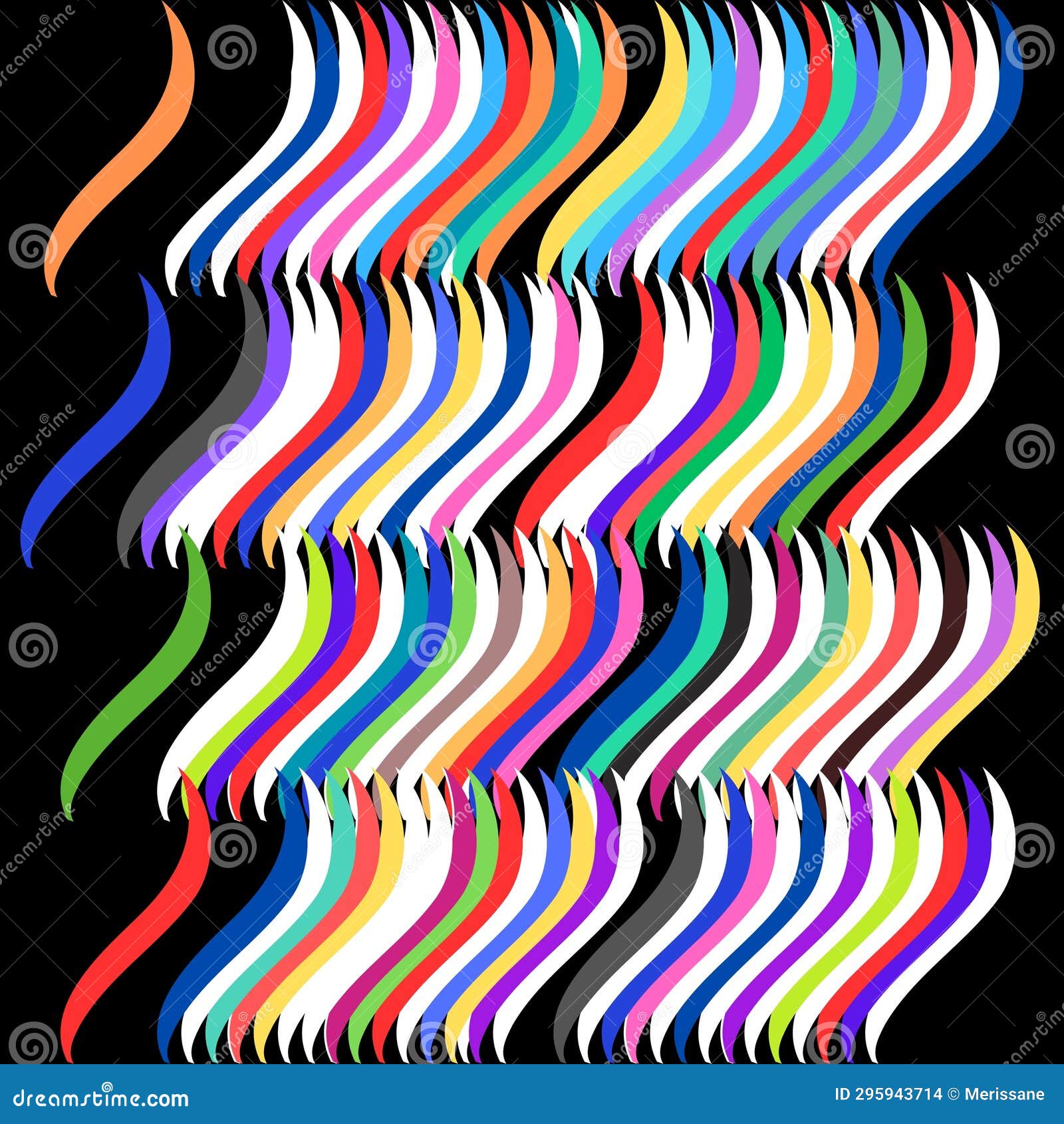 Colorful Background Design, Vector Art Pattern, Wallpaper Design with ...