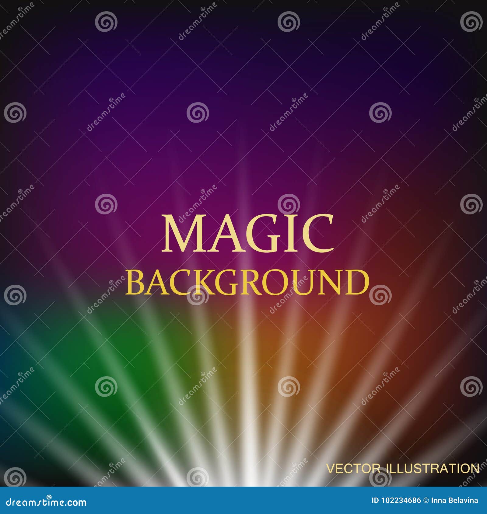 Colorful Background with Light Effect. Vector Illustration. Stock ...