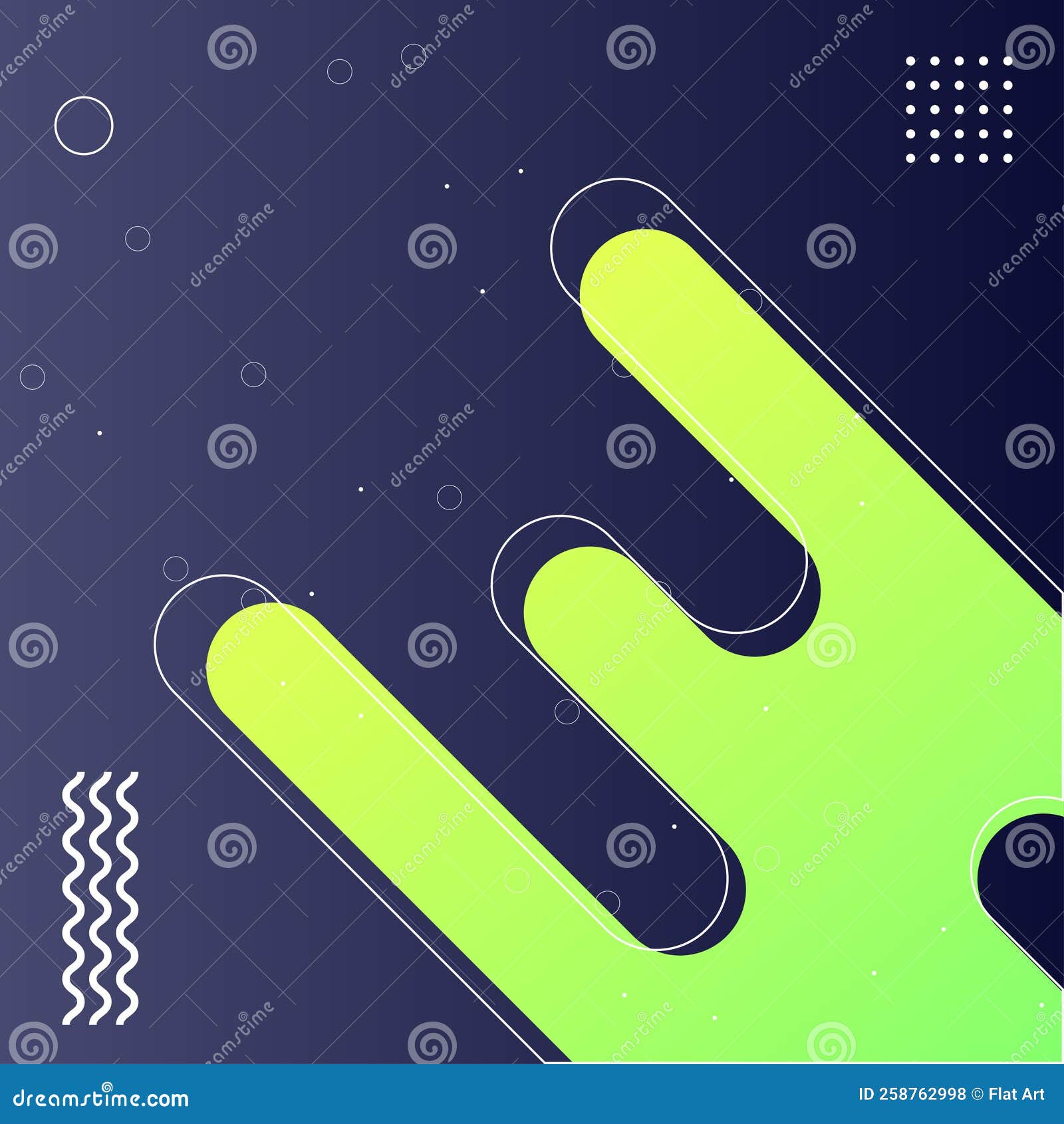 Colorful Background in a Light Theme Stock Vector - Illustration of ...