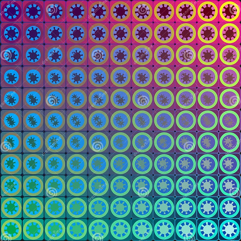 Colorful Background, Mosaic Stock Vector - Illustration of pattern, artistic: 51545746