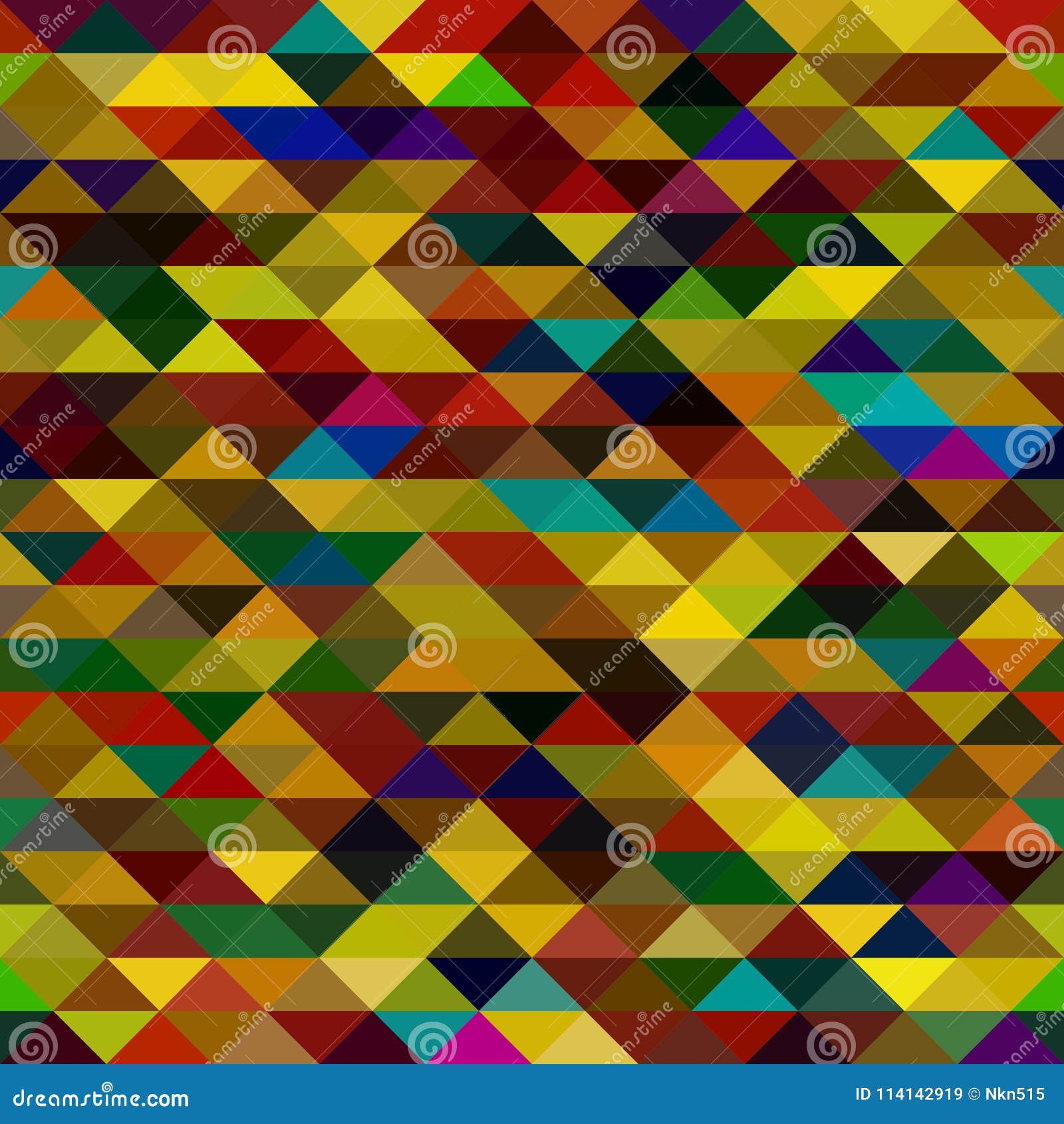Mosaic triangles texture stock vector. Illustration of blue - 114142919