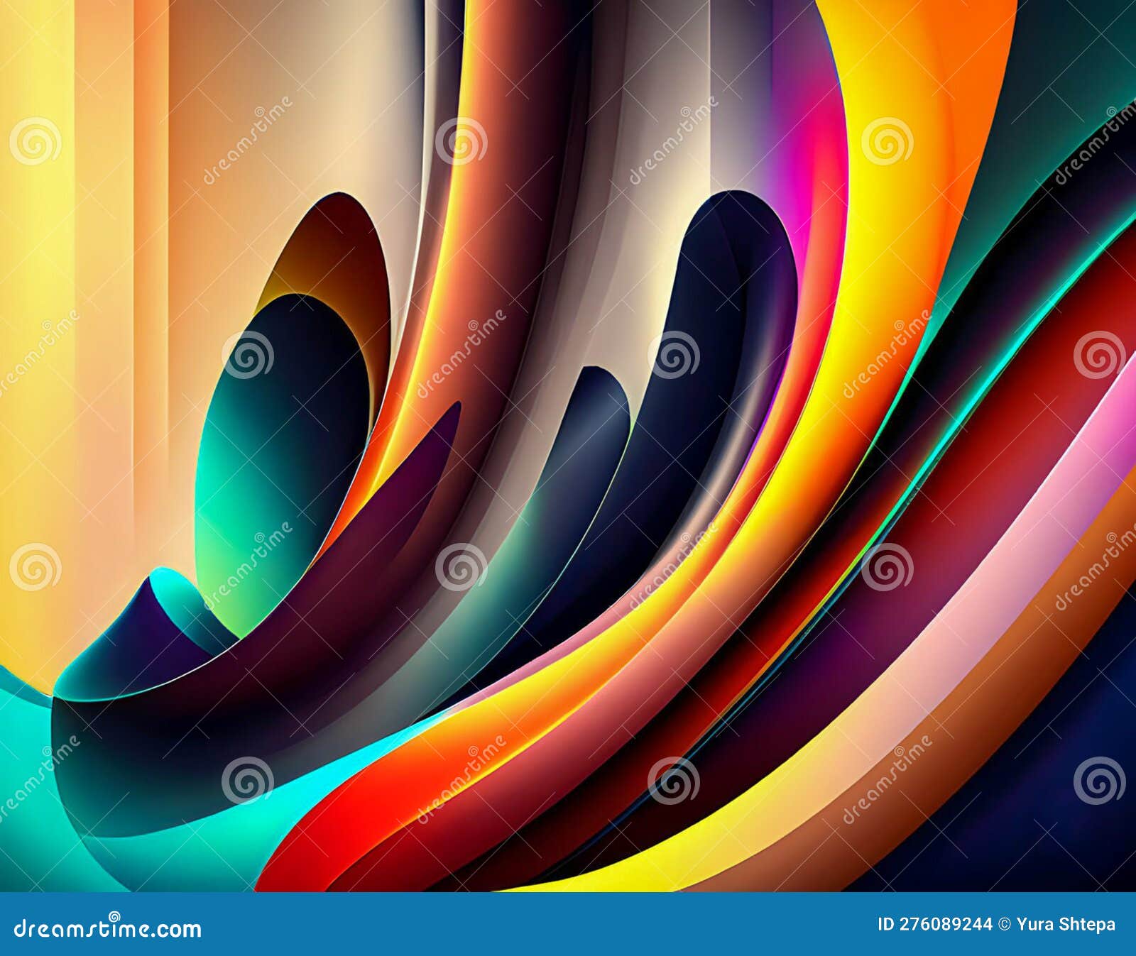 A Colorful Background with a Pattern of Colors. Wallpaper Stock ...