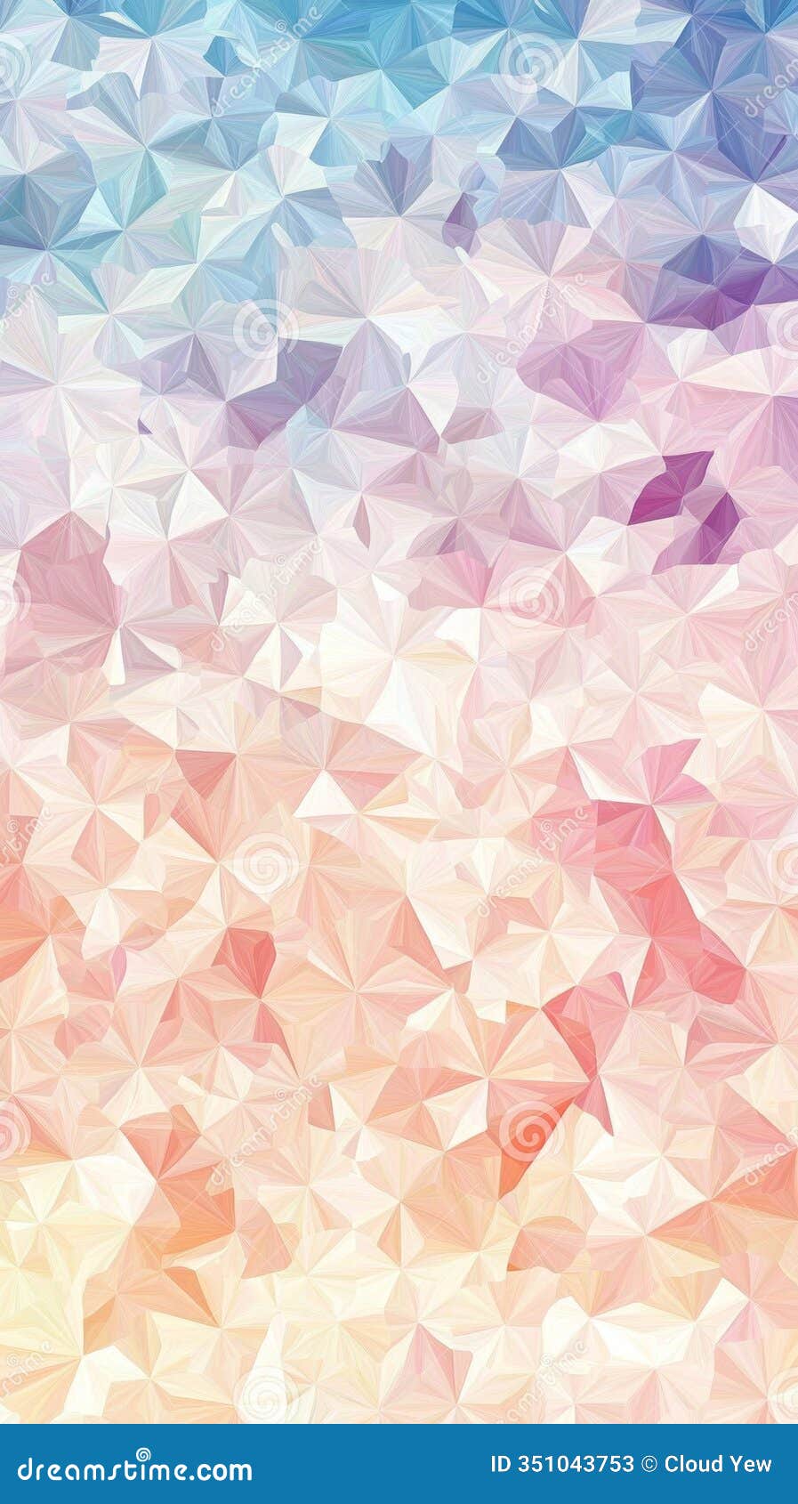 A Colorful Background with a Pink and Blue Triangle Stock Illustration ...