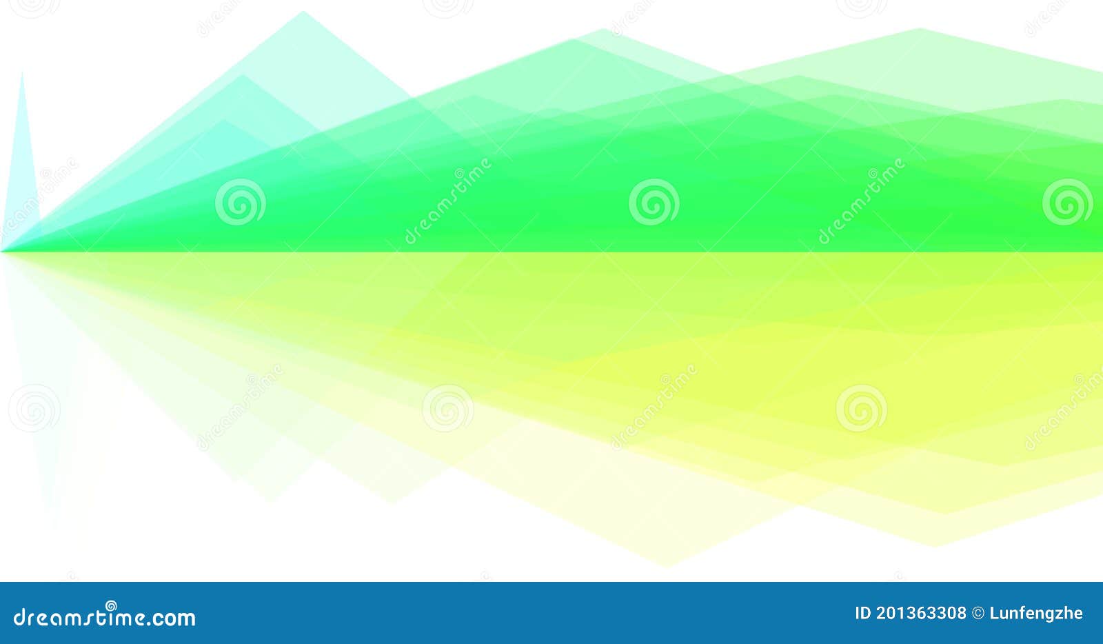 Colorful Background in Reflection and Horizon, Perfect for Slides ...