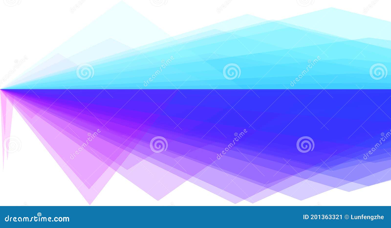 Colorful Background in Reflection and Horizon, Perfect for Slides ...