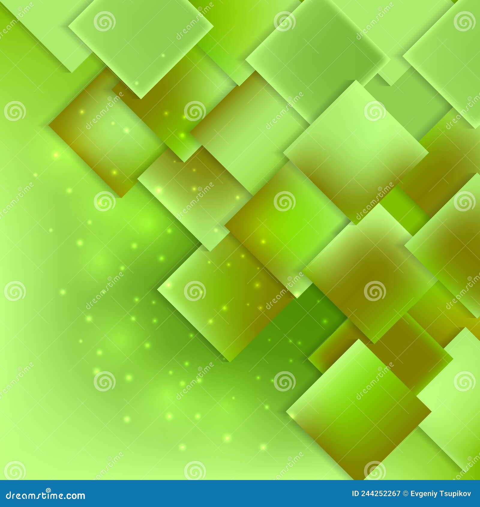 Colorful Background of Simple Squares Stock Vector - Illustration of ...