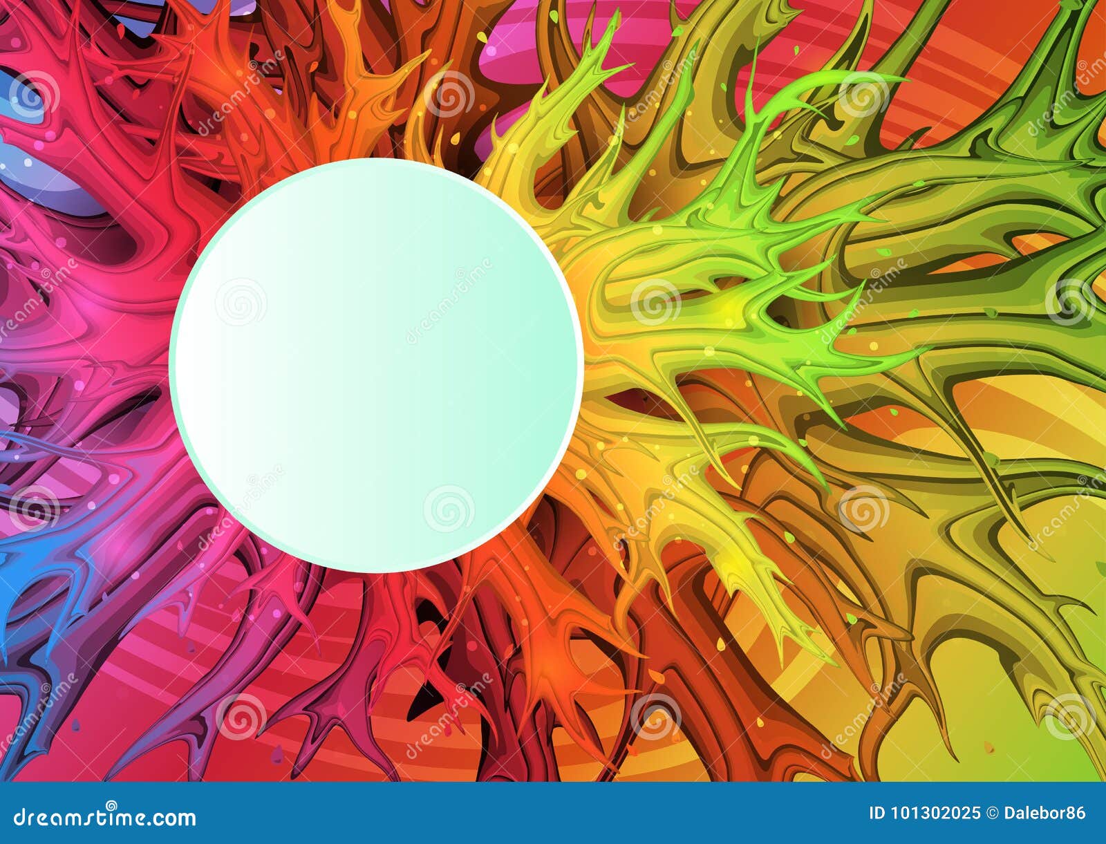 Colorful Background with Space for Text Stock Vector - Illustration of ...