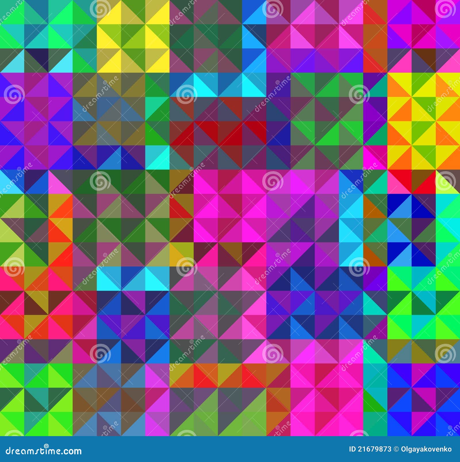 Colorful Background with Triangles Stock Vector - Illustration of ...