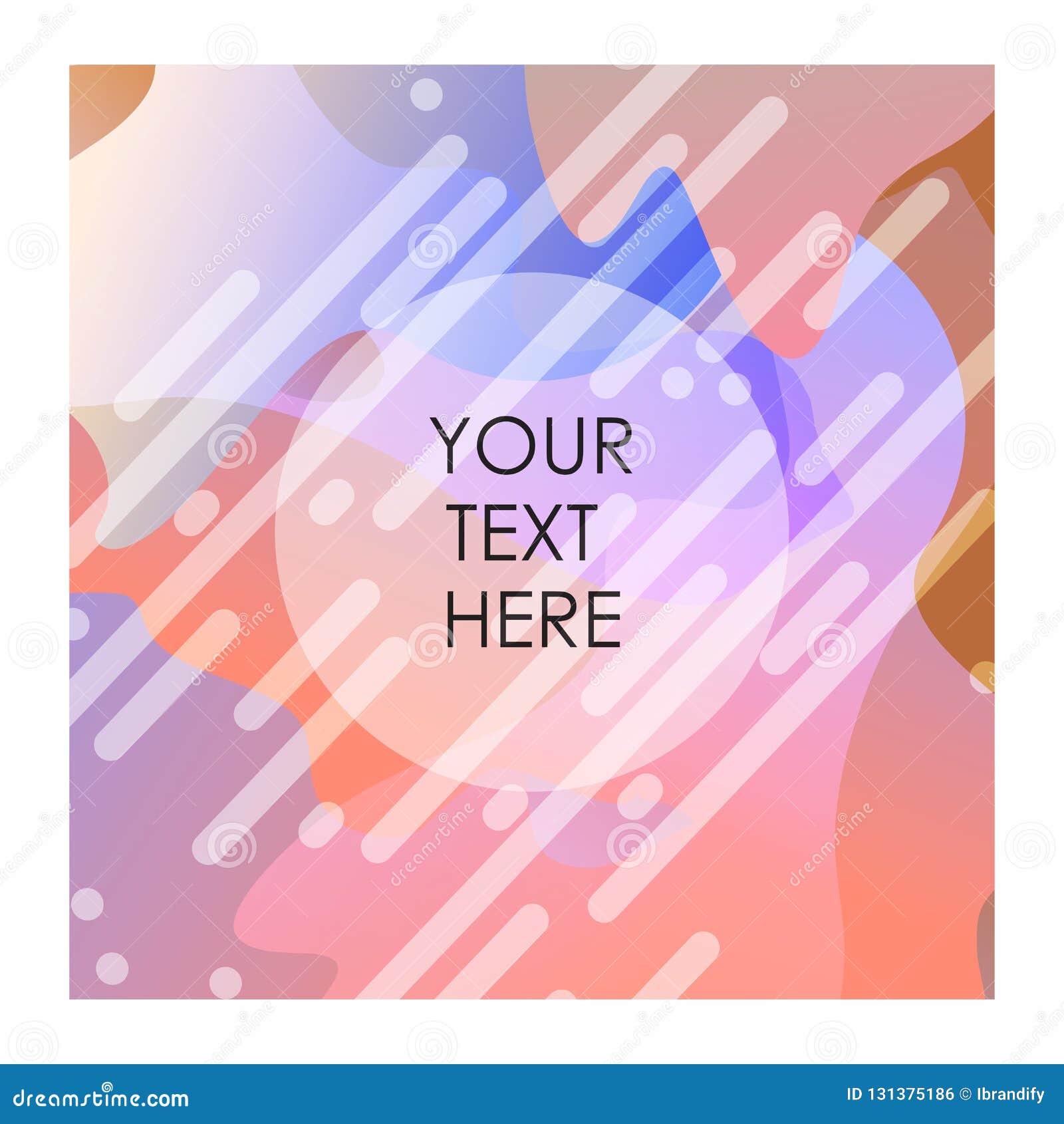 Colorful Background with Typography Design Vector Stock Vector ...