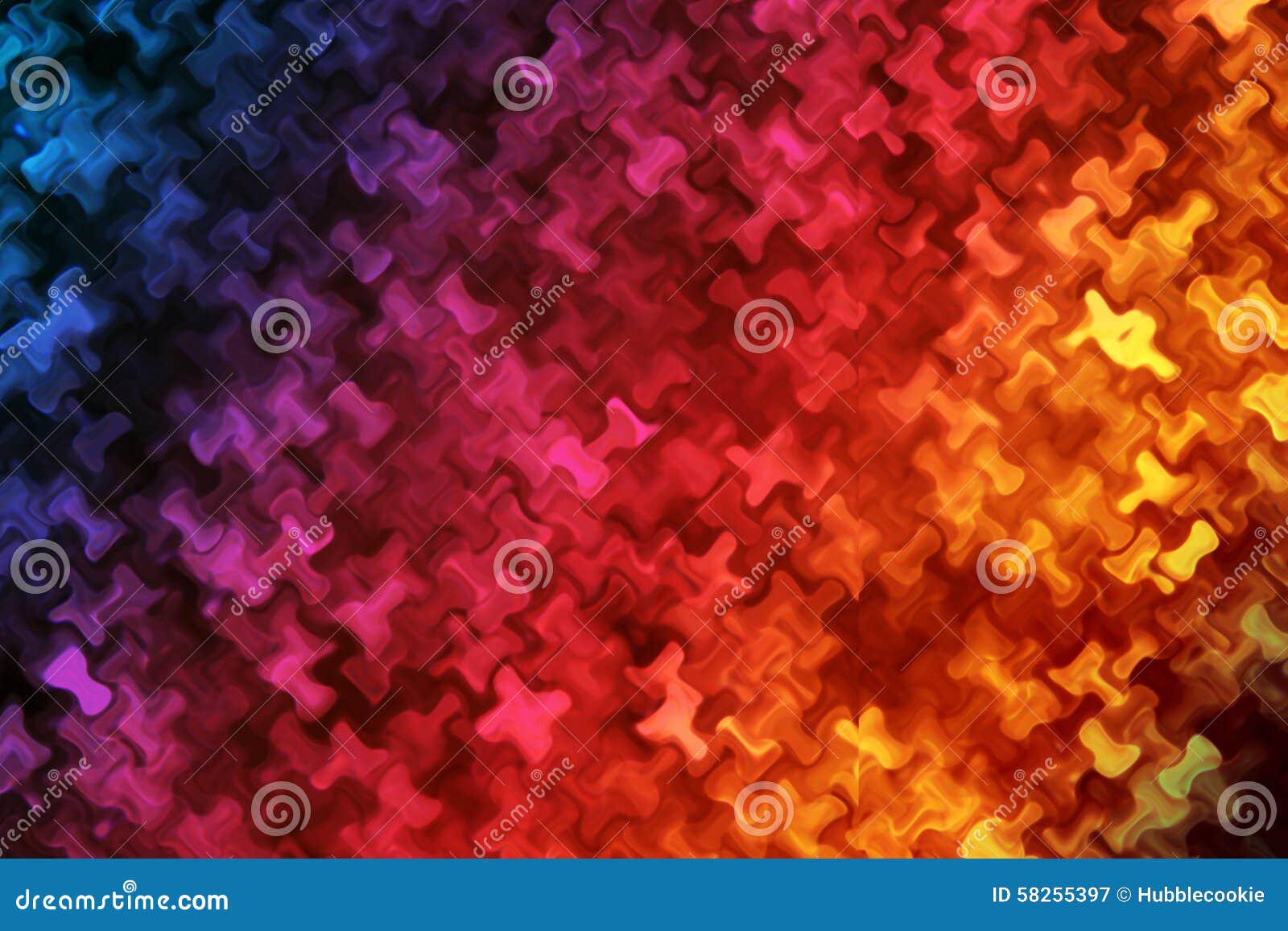 Colorful Background with Wave Distortion Effect Stock Illustration ...