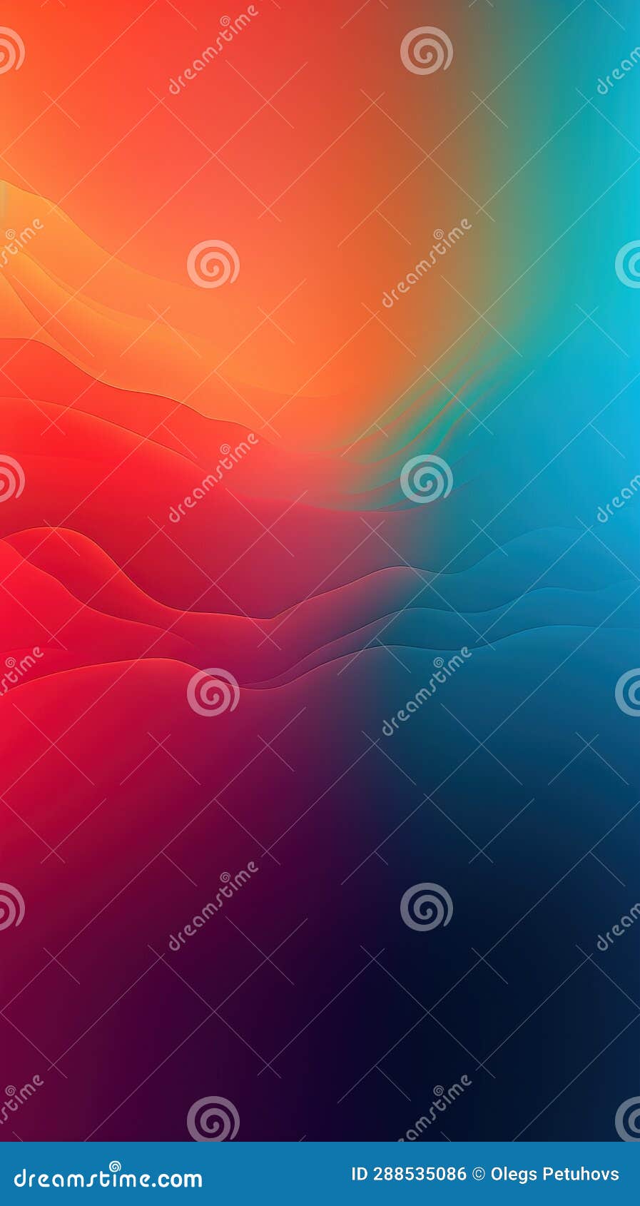 A Colorful Background with Wavy Lines in the Middle of the Image and a ...