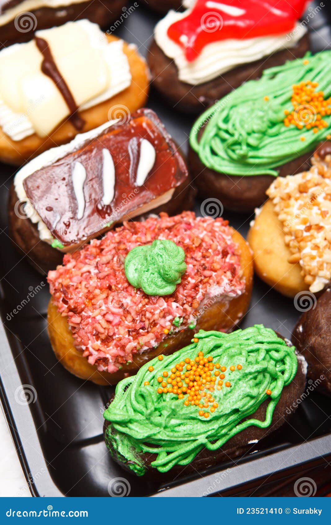 Colorful bakery stock photo. Image of dessert, decoration - 23521410