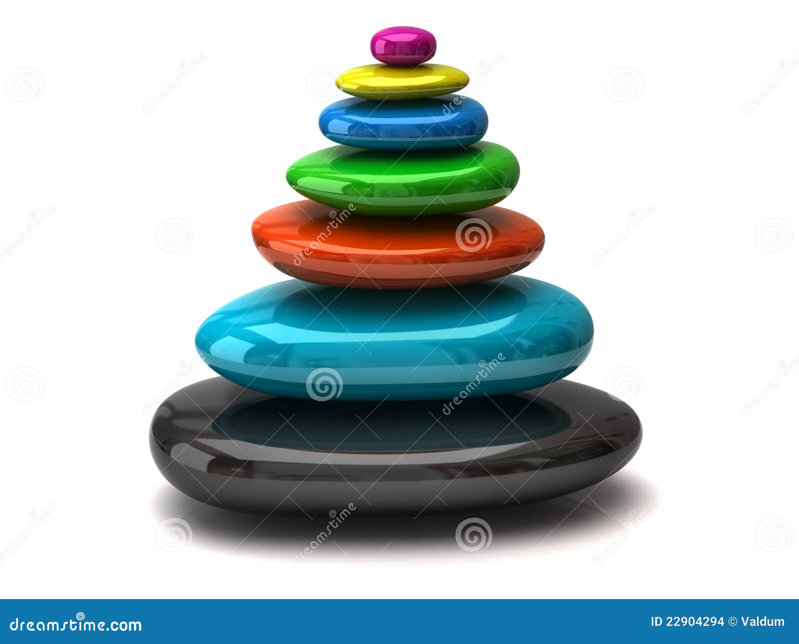 Colorful balance concept stock illustration. Illustration of peace ...