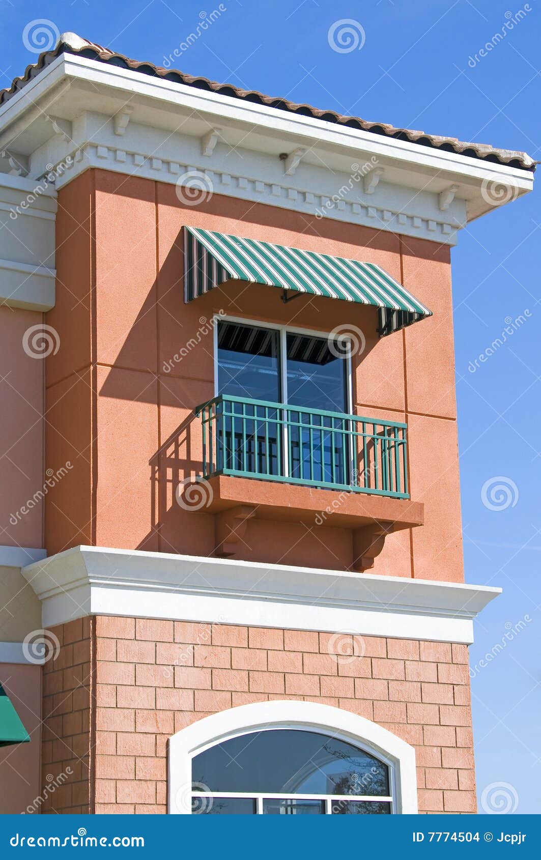 Colorful balcony stock photo. Image of building, luxury - 7774504