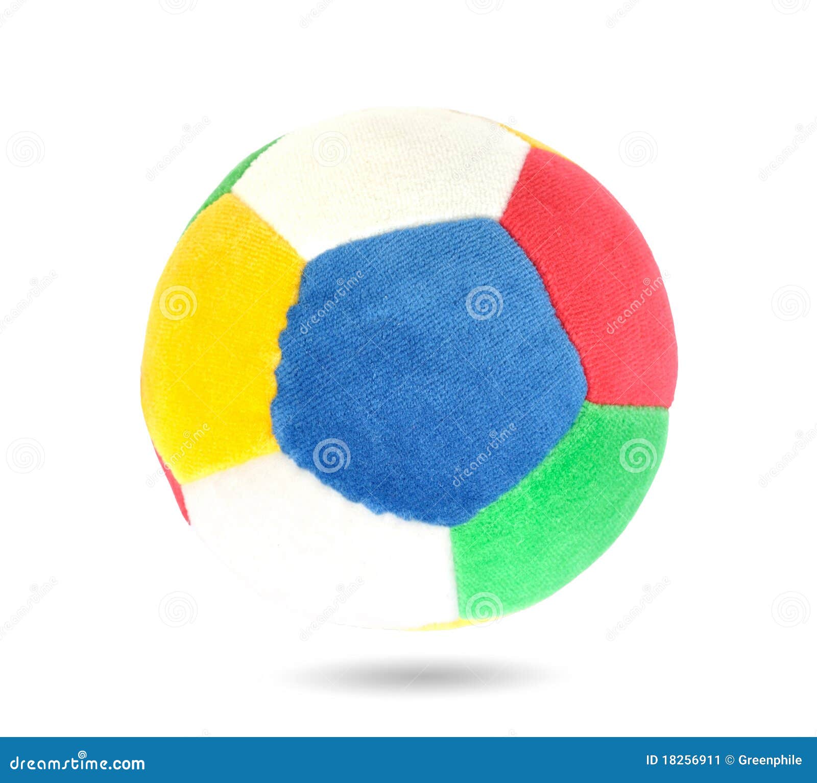 Colorful ball toy stock image. Image of cloth, child - 18256911