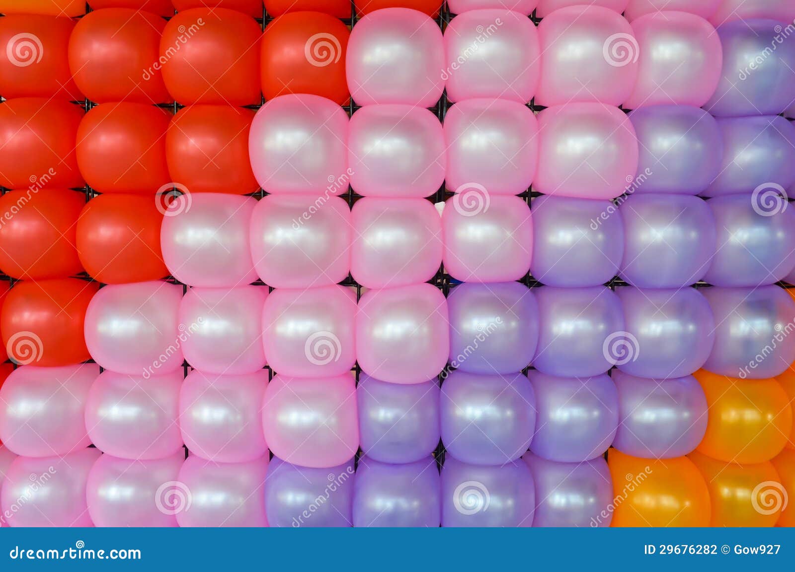 Colorful Balloon Pattern stock photo. Image of abstract - 29676282