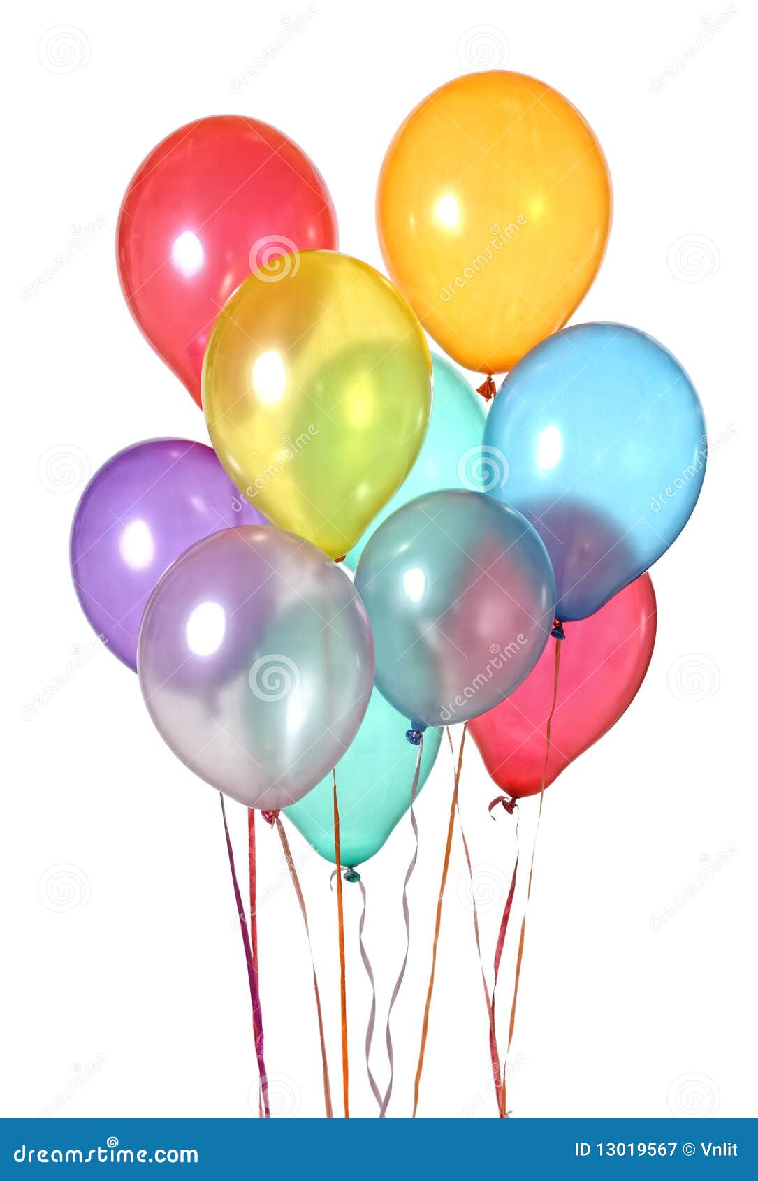 Colorful balloons stock image. Image of anniversary, celebrate - 13019567