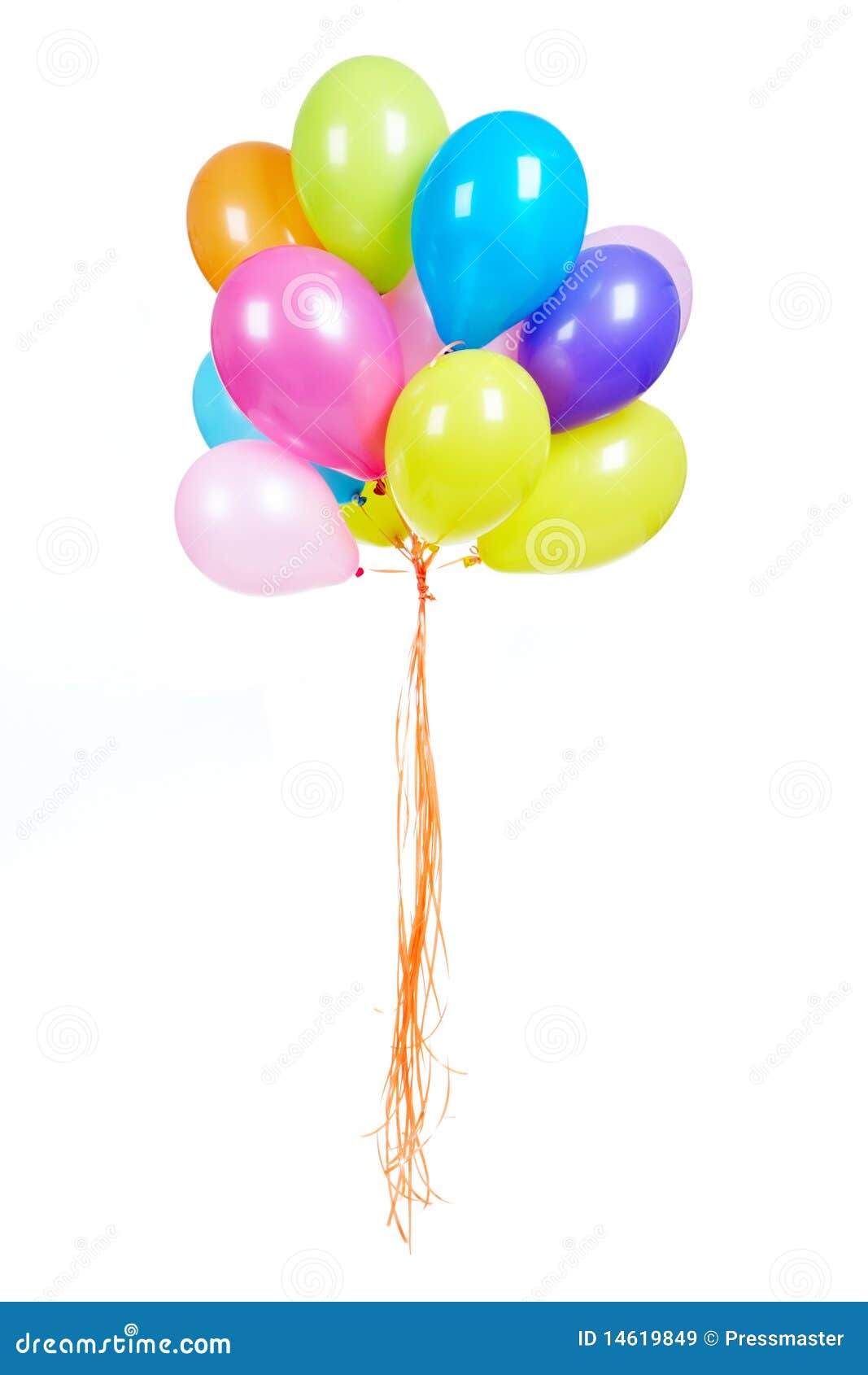 Colorful balloons stock image. Image of bright, festivities - 14619849