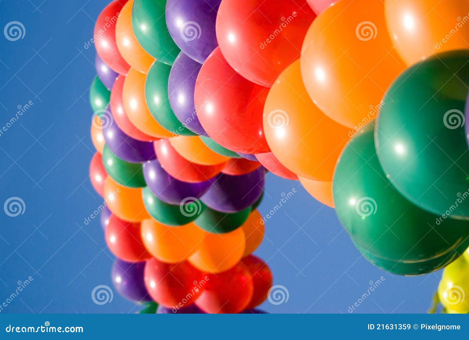 Colorful Balloons stock image. Image of festival, parade - 21631359