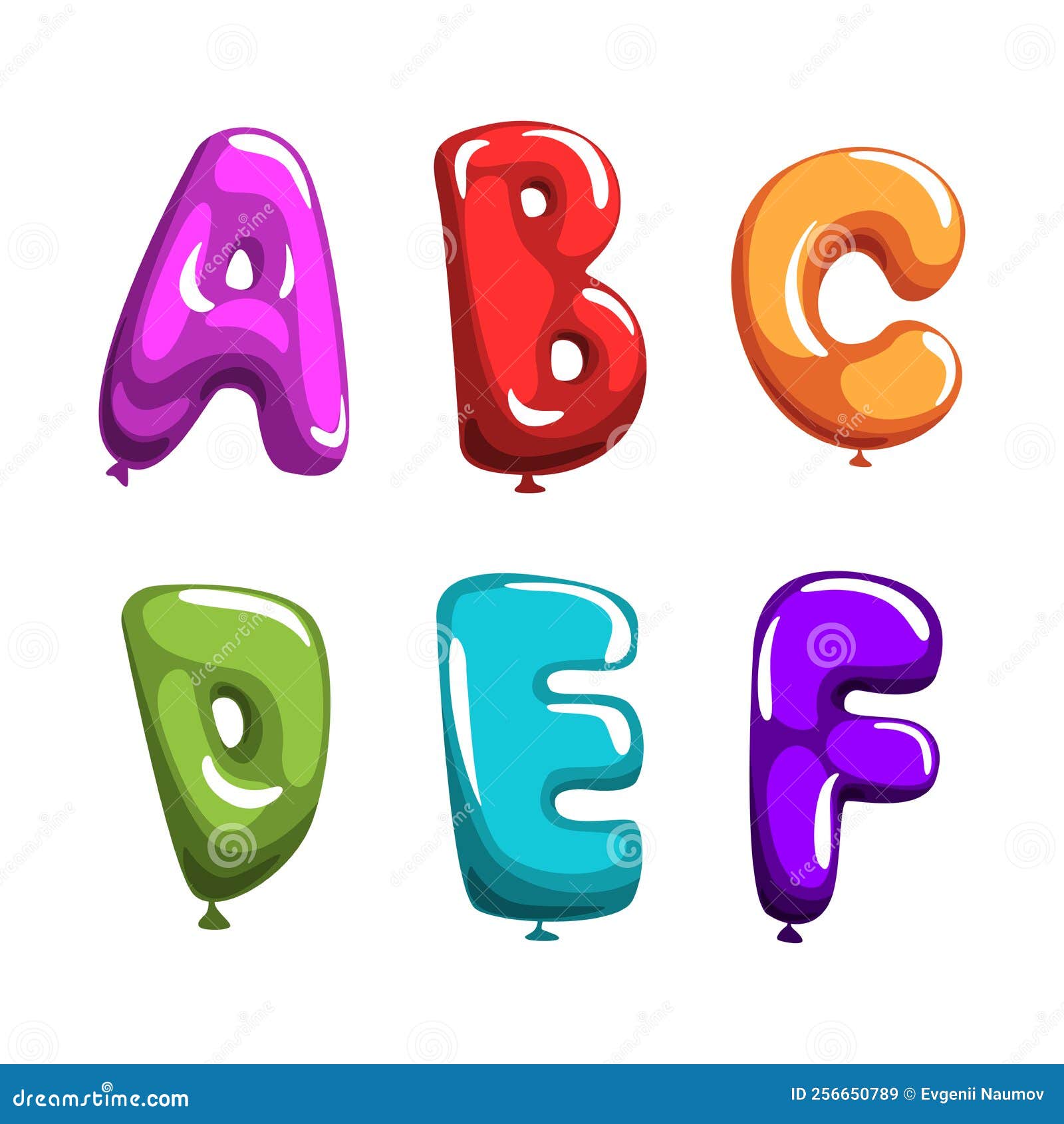 Colorful Balloons Alphabet. a,B,C,D,E,F Creative Cartoon Glossy Letters ... Colorful Balloons Alphabet. a,B,C,D,E,F Creative Cartoon Glossy Letters ...