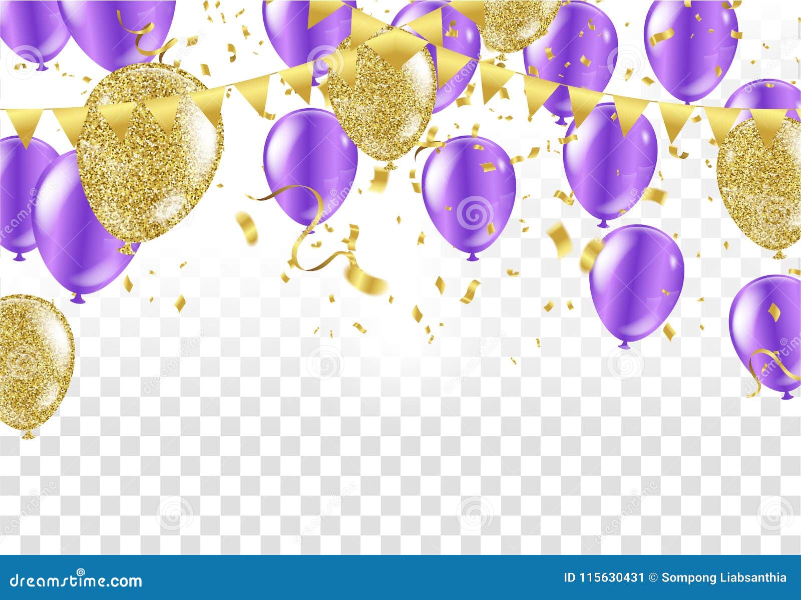 Colorful Balloons Happy Birthday on Background.vector Stock Vector ... Colorful Balloons Happy Birthday on Background.vector Stock Vector ...