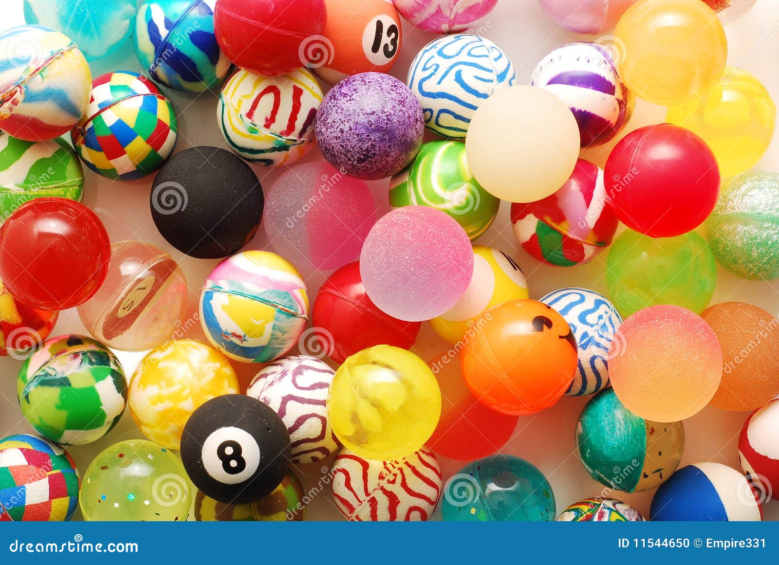 Colorful balls stock photo. Image of ball, background - 11544650