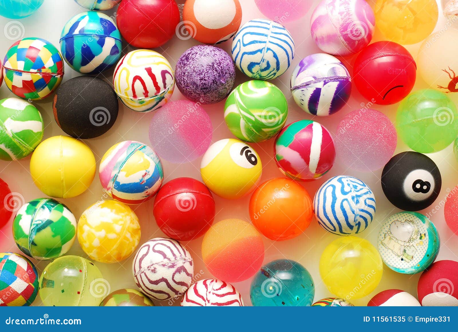 Colorful balls stock image. Image of ball, miniature - 11561535