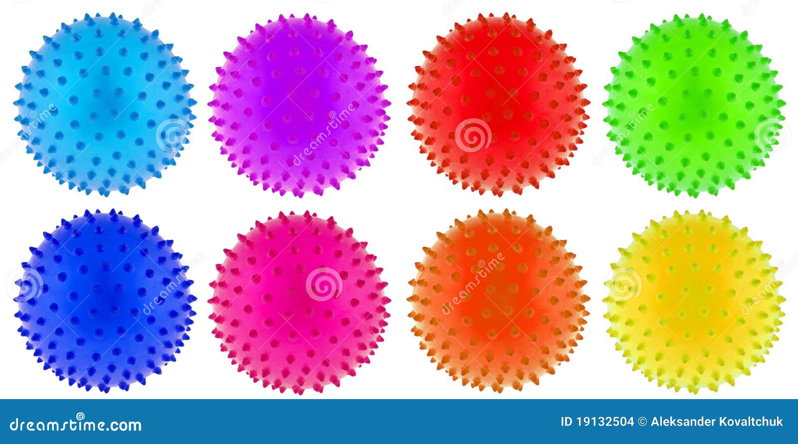 Colorful balls stock illustration. Illustration of closeup - 19132504