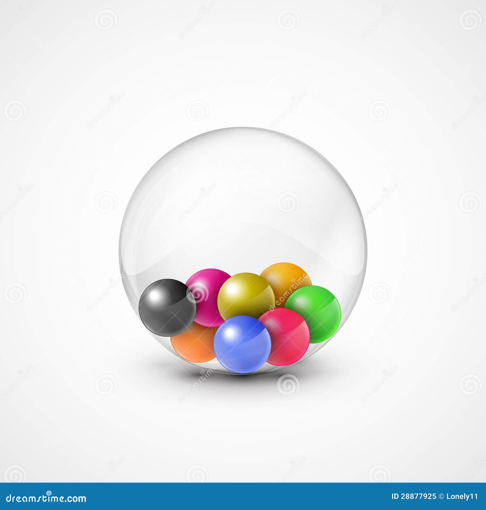 Colorful Balls Wallpaper And Pat, Abstract, Backgrounds Royalty-Free ...
